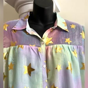 Fantastic Fawn | Tops | Fantastic Fawn Galaxy Pixie Star Top Size Large ...